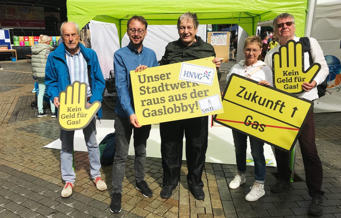 Stadtwerke raus aus der Gaslobby! – Kampagne gegen Stadtwerke raus aus der Gaslobby! – Kampagne gegen